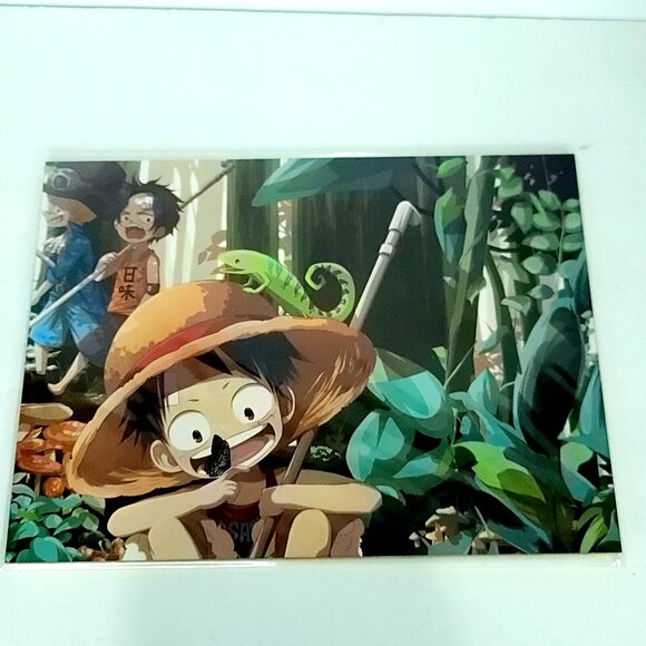 Art | Young Luffy Uta One Piece Hz230 Doublesided Art Size A4 8 X 11 ...